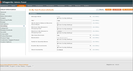 Magento Tutorial – How to Set Product Quantity in Magento Shopping Cart Website