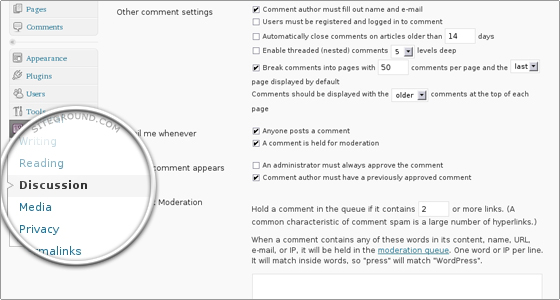 WordPress Tutorial – How to Handle the Comments in WordPress