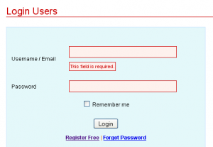 How to create a simple login script in php