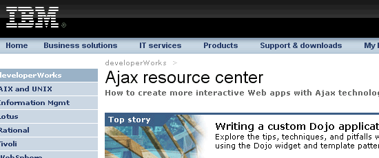 Top 5 Ajax online tutorial websites