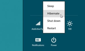 How To Enable Hibernate Option In Windows 8
